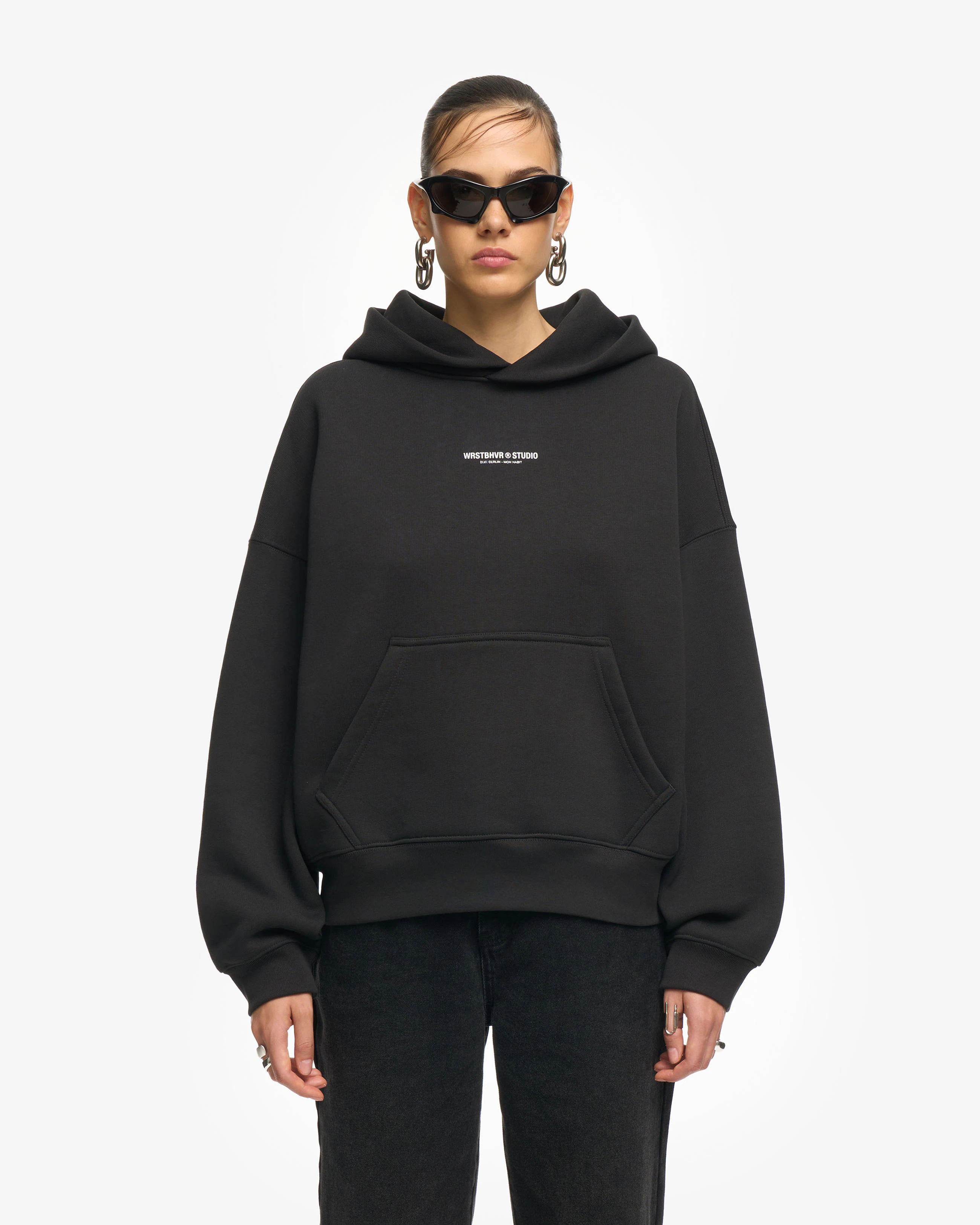 Worst Behavior Hoodie Schwarz